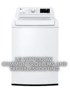 LG WT7100CW Common Problems And Troubleshooting
