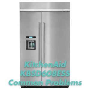 KitchenAid KBSD608ESS Problems And Troubleshooting
