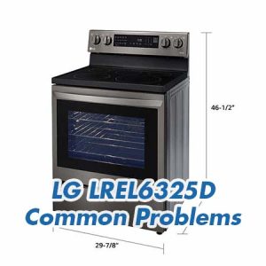 LG LREL6325D Common Problems And Troubleshooting