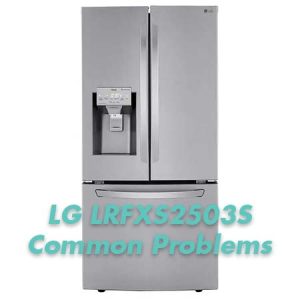 LG LRFXS2503S Problems And Troubleshooting